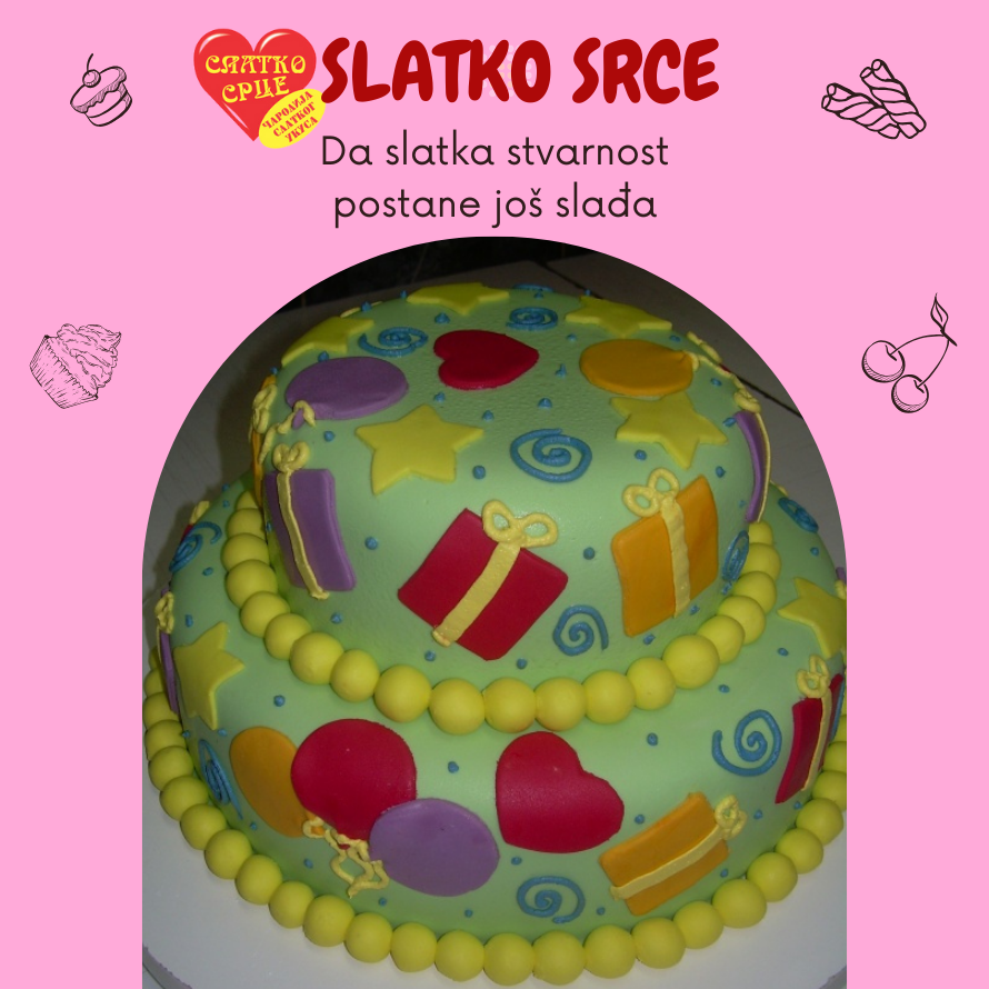 Slatko srce-dečije torte