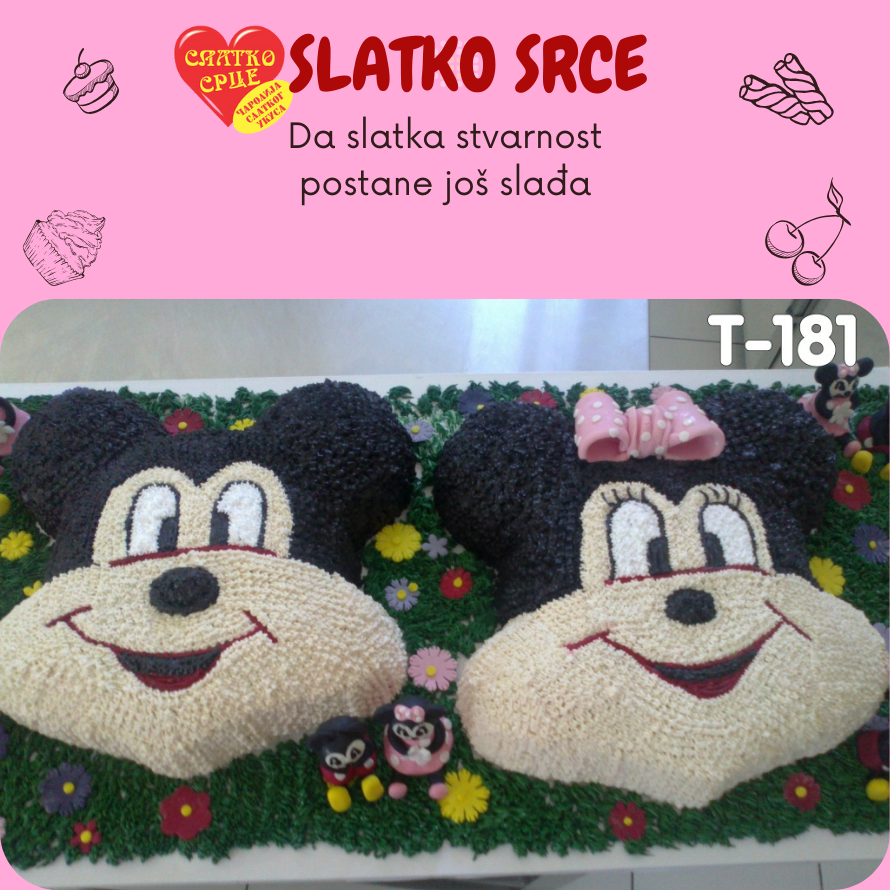 Slatko srce-dečije torte
