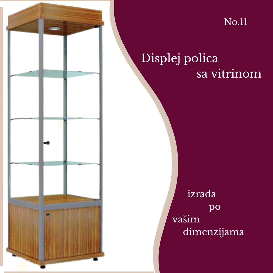 Proizvodnja staklenih vitrina