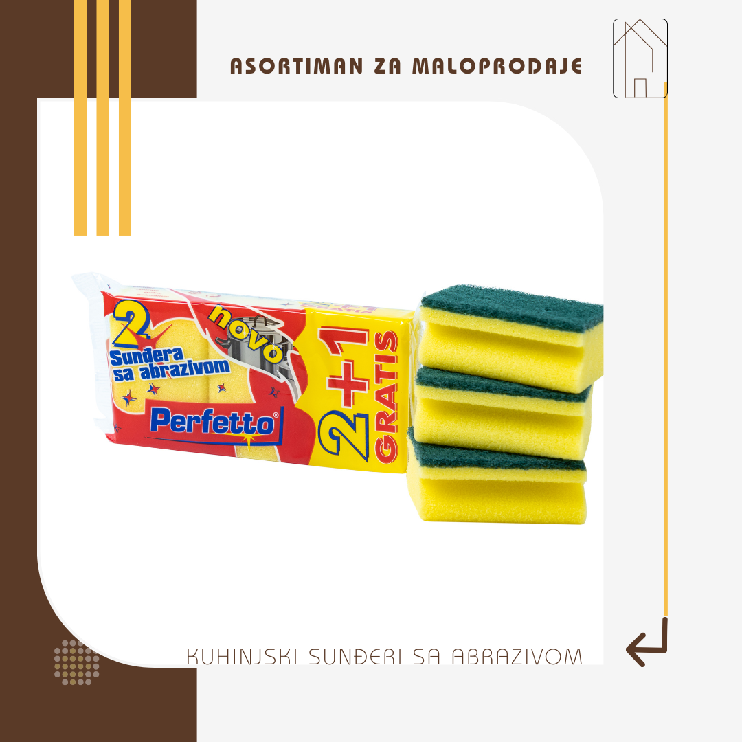 Sunđeri za pranje posuđa-veleprodaja