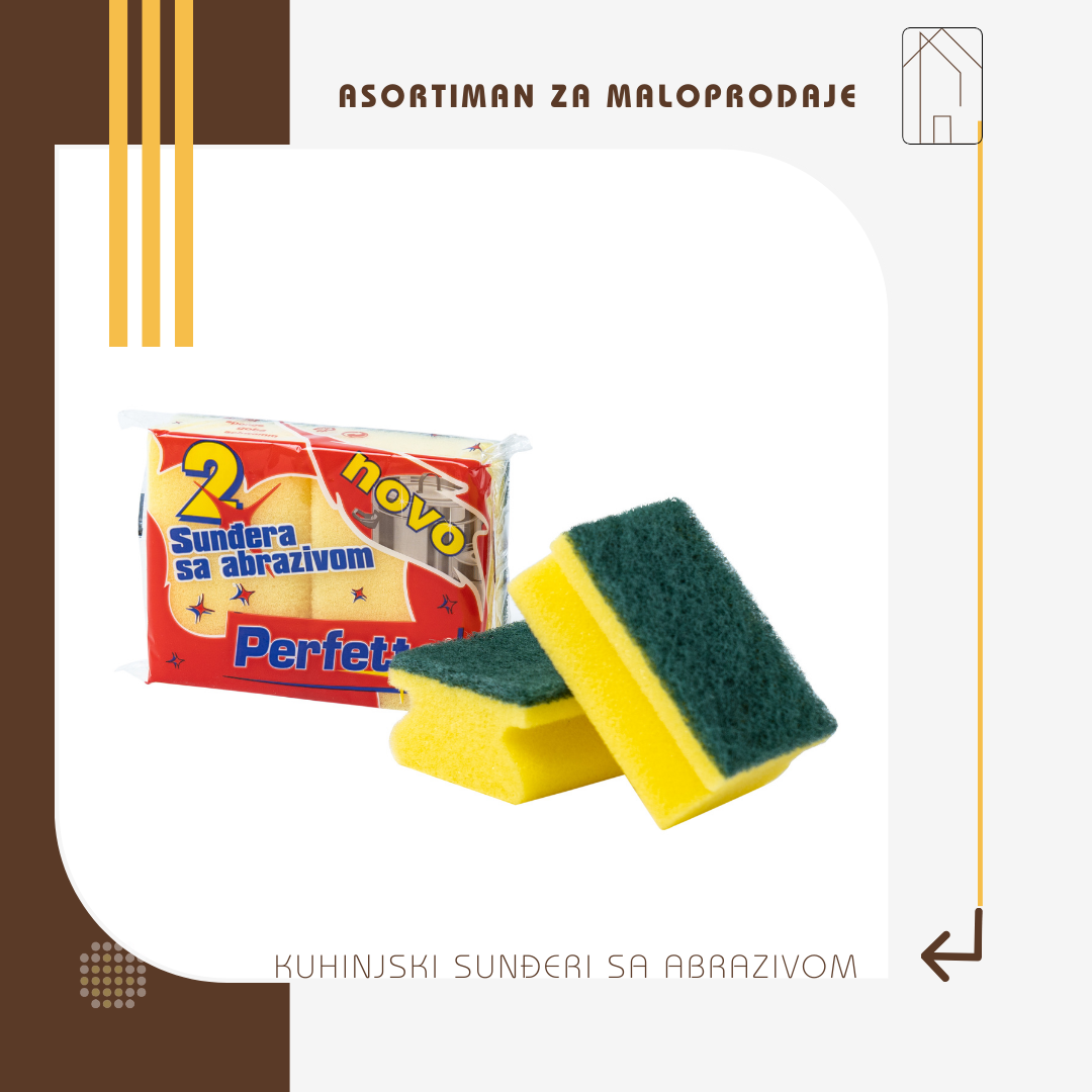 Sunđeri za pranje posuđa-veleprodaja