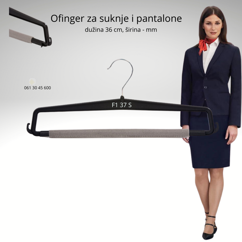 Vešalice od čvrste plastike